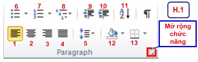 Định dạng Bullets, Numbering – Nhathacomputer.com