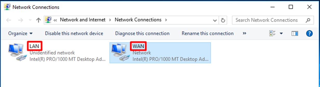 NAT trong Windows Server 2016